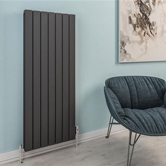 Eastbrook Hadleigh Aluminium Radiator mat antraciet 120x48,5cm | bol.com