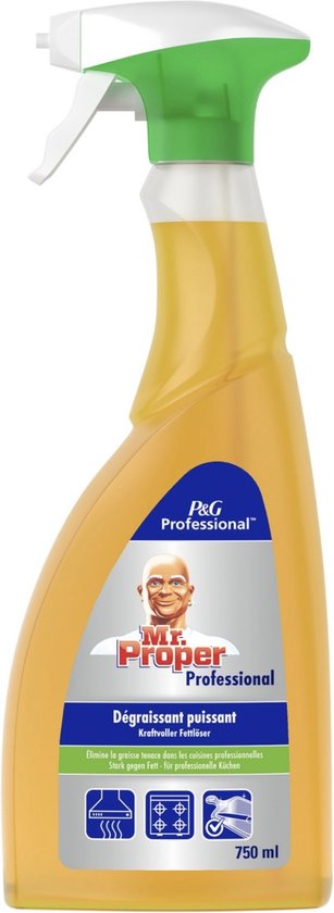 Mr Proper Professional - Krachtige ontvetter - Spray van 750ml | bol