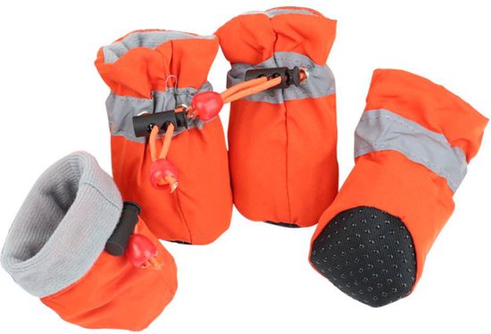 SBVR - Hondenschoenen Met Gripzolen Elastische Sluiting En Waterbestendig - 4 St. -... | bol