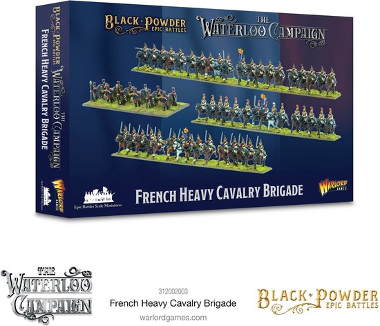 Epic Battles Waterloo - French Heavy Cavalry Brigade | bol