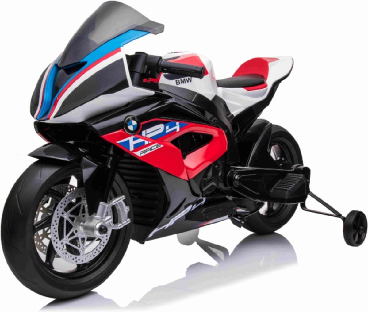 BMW HP4 RACE S1000RR 12v rood, kinder motor, elektrische kindermotor ...