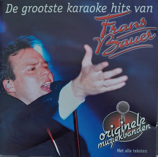 Frans Bauer Grootste Karaoke Hits, Frans Bauer | CD (album) | Muziek ...