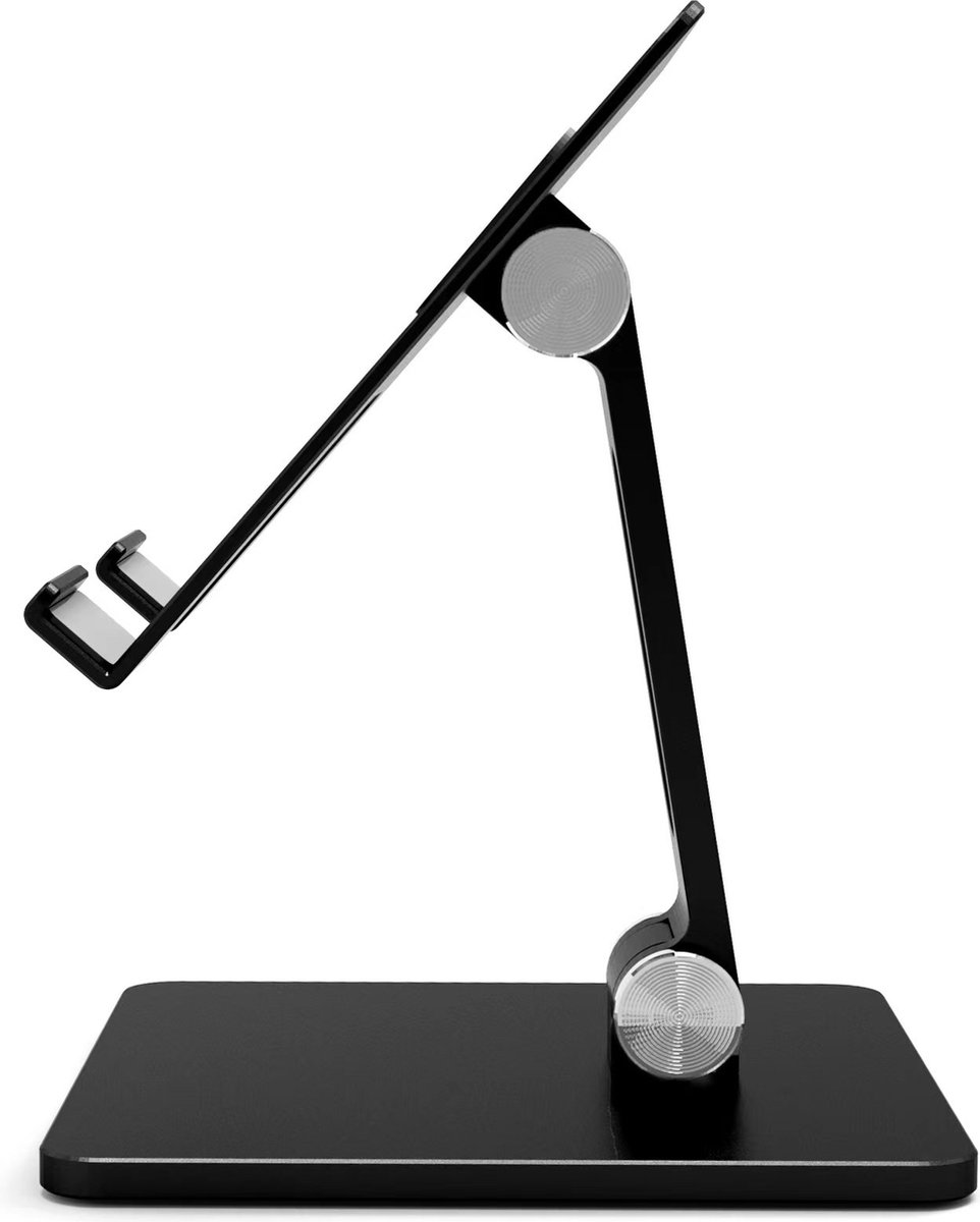 Serve Tablet Houder XL Opvouwbaar - Extra Stevig & Stabiel - Zwarte ...