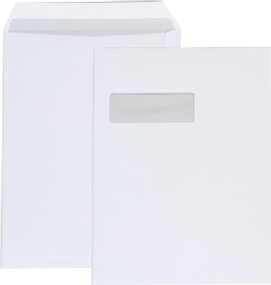 Envelop office 229x324-c4 zk vl akte 120gr | Doos a 100 stuk | bol
