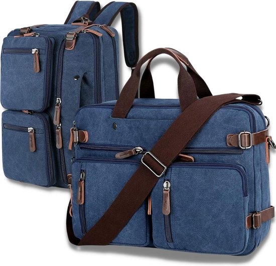 Jeusin® Multifunctionele comfortabele laptoptas 3-in-1 Rugtas ...