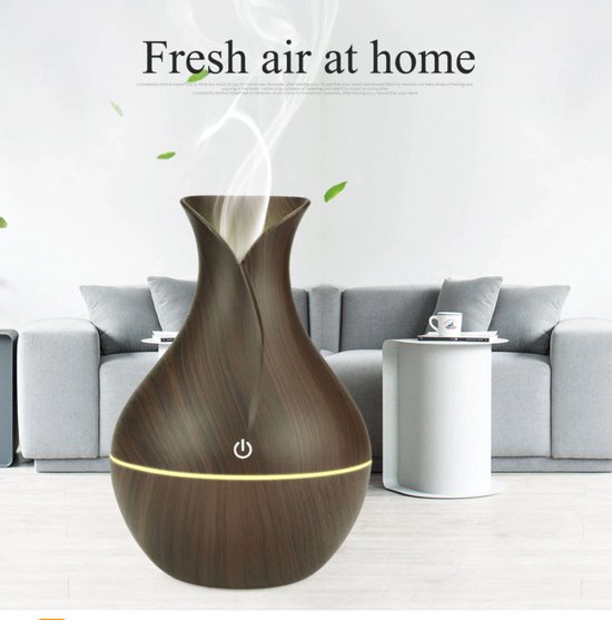 Aroma Cool Mist Diffuser 130ml | Ultrasone Vernevelaar | Etherische Olie Verstuiver |... | bol