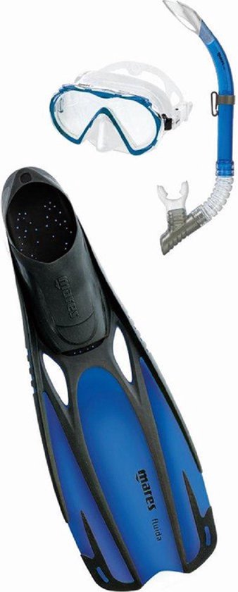 Mares fluida / stream snorkelset maat 44/45 | bol