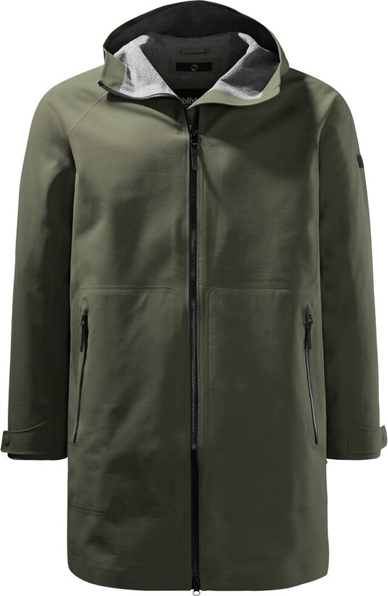 Jack Wolfskin The Storm Shell Jacket Men, olijf | bol