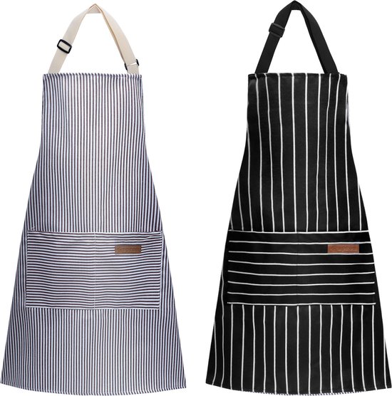 MuQu Keukenschort - Kookschort- Barbecue schort - 2 delige set ...