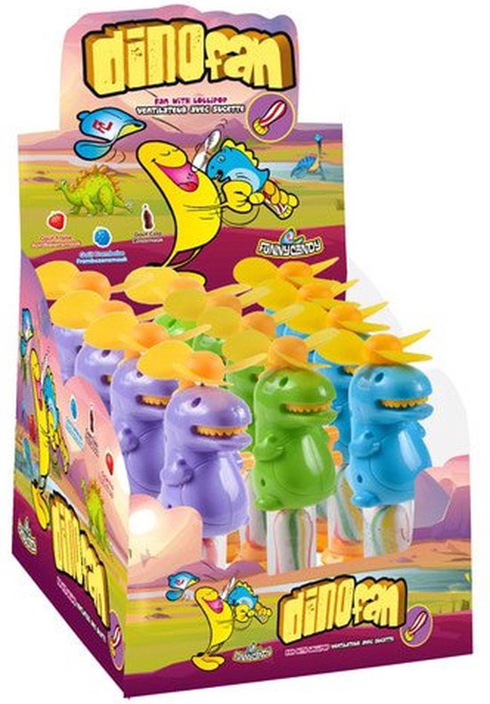 Dino | Fan Pop | 12 x 15 gram | bol