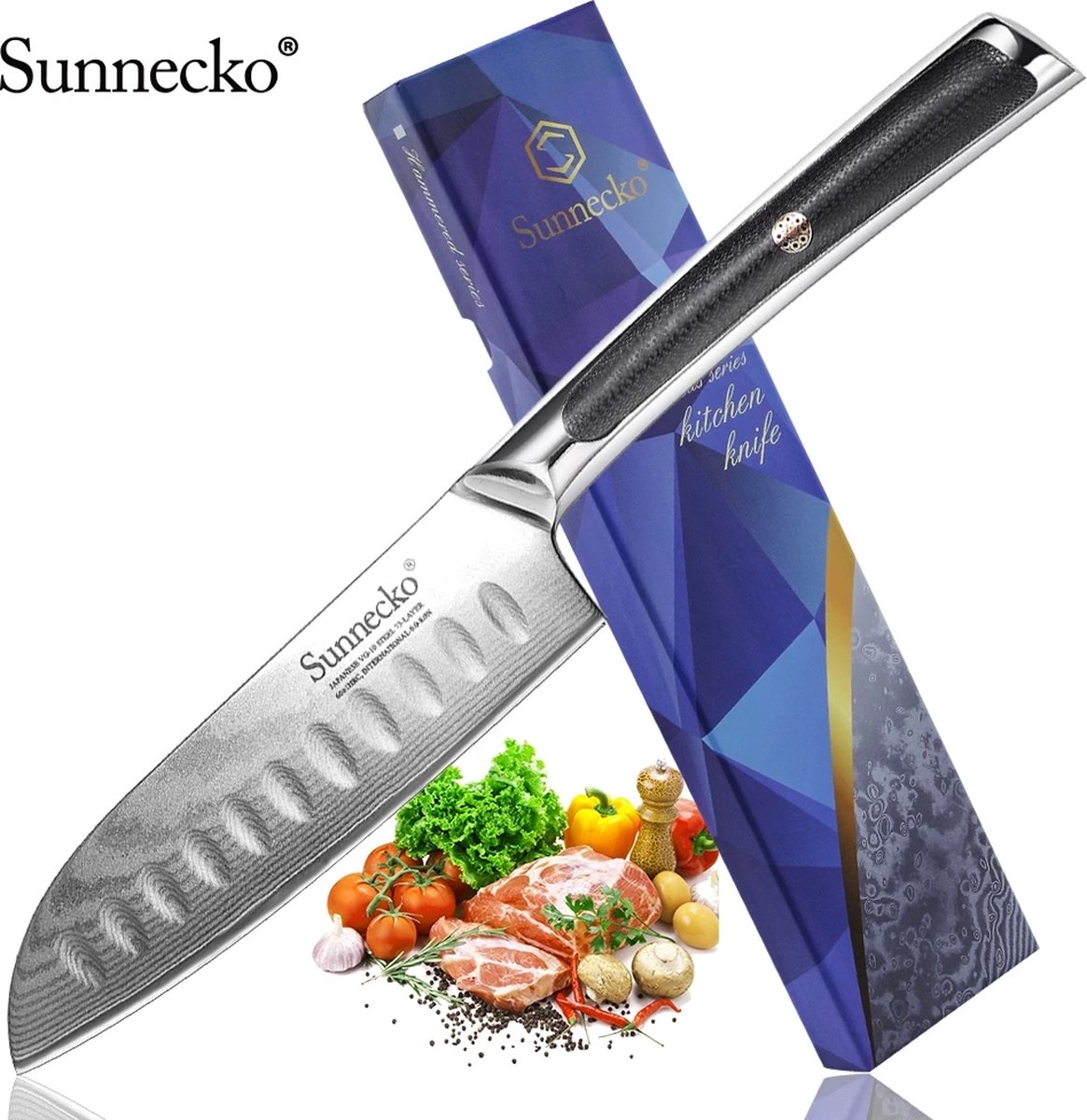 Polaza®️ Japans Keukenmes - Koksmes - Professioneel - Mes - Messen ...