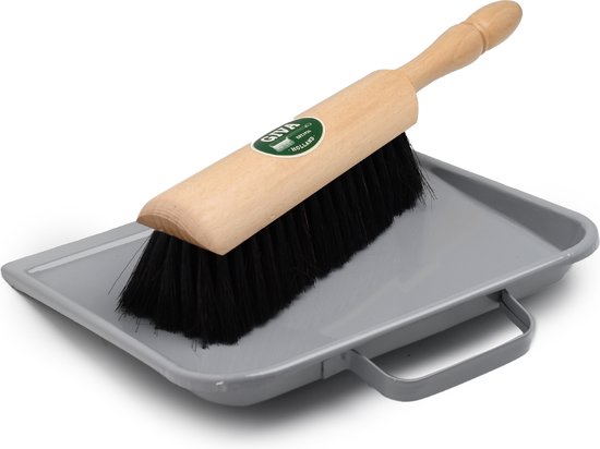 Handstoffer made in Holland 32 cm paardenhaar FSC gelakt hout GIVA ...