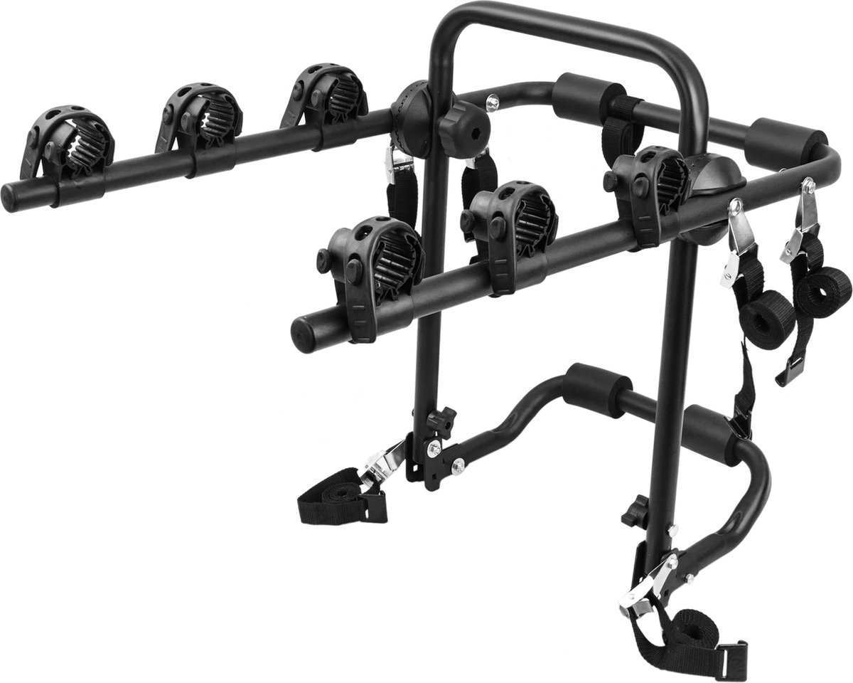 PrimeMatik - Aanhangwagen voor 3 fietsen voor auto's Auto achter ...
