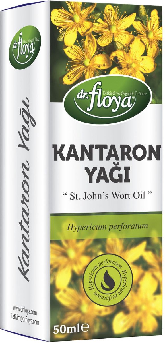Dr. Floya | Sint-Janskruidolie 100% Puur 50ml | Huidolie | Sari ...