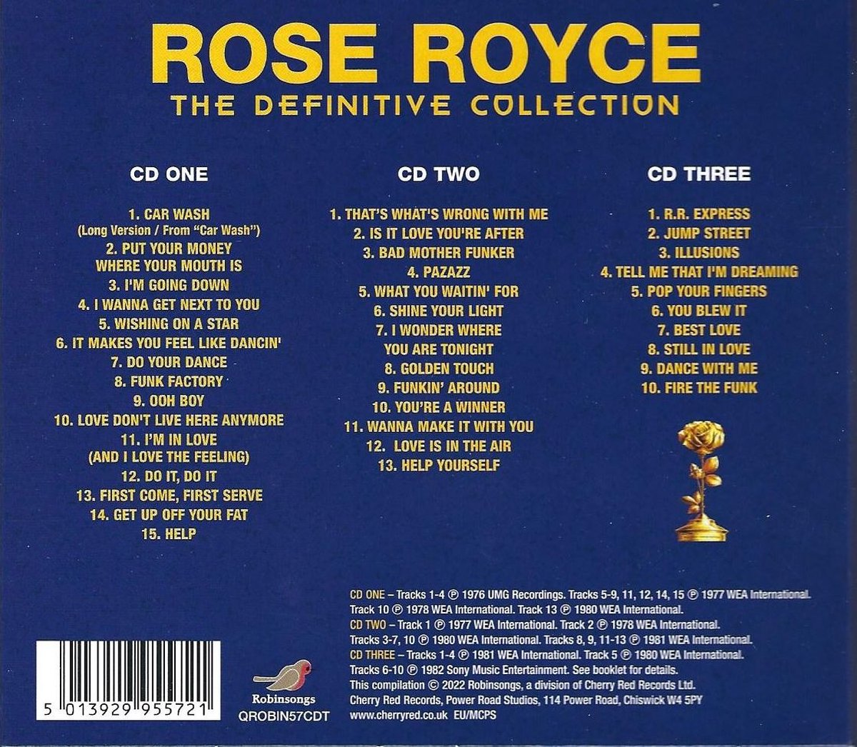 The Definitive Collection, Rose Royce | CD (album) | Muziek | bol.com