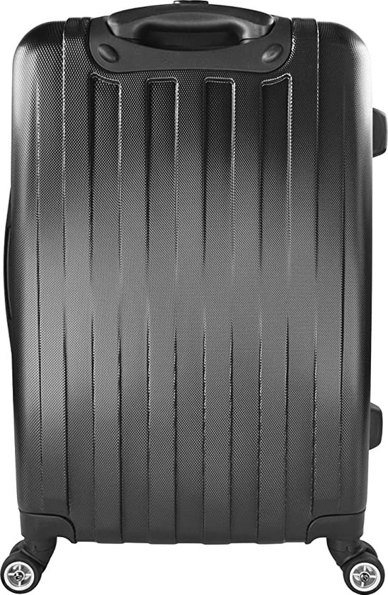 Trolley op wieltjes - 45x68x26m - 51L - Harde reiskoffer - Trolley ...