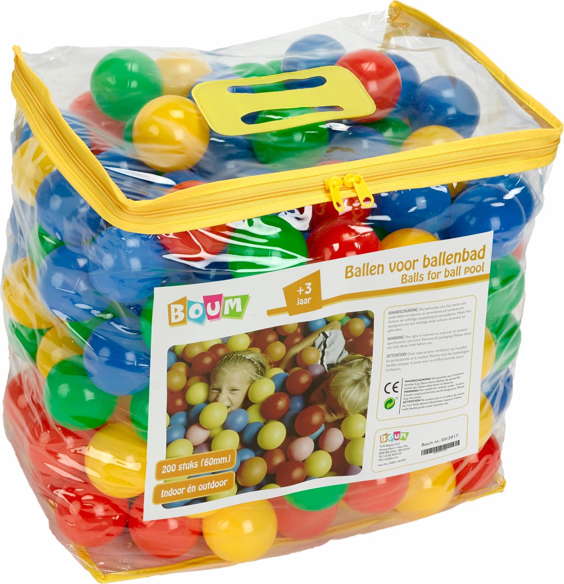 BOUM Ballen voor ballenbak 200 stuks | bol.com