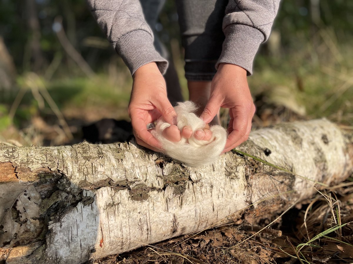 Pelgrim Wol Wandelwol - 90 Gram - Anti-druk Wol Voor Voeten ...