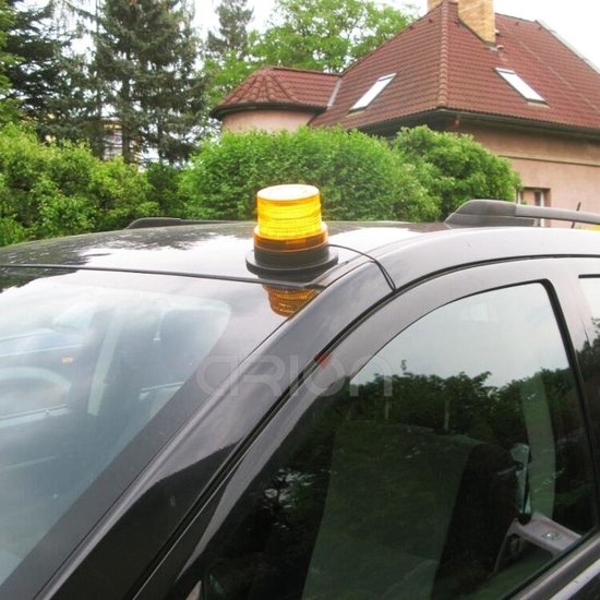 Oranje Zwaailicht LED Stroboscoop Noodverlichting met Magneet | bol.com