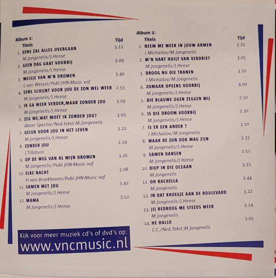 Zeg me, wat moet ik zonder jou?, Anthony | CD (album) | Muziek | bol