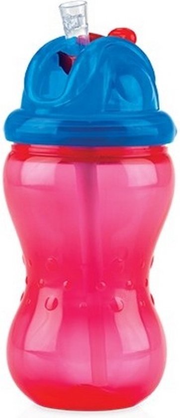 drinkbeker Flip-It anti-lek 360 ml rood | bol.com