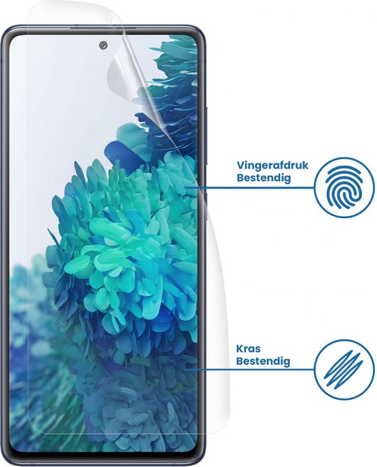 Display Folie Case Friendly Screenprotector Geschikt voor Samsung Galaxy S20 FE | bol