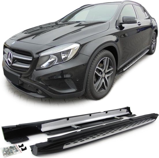 Passend Voor Mercedes GLA X156 Side steps Sidebar Treeplank Sideskirts ...