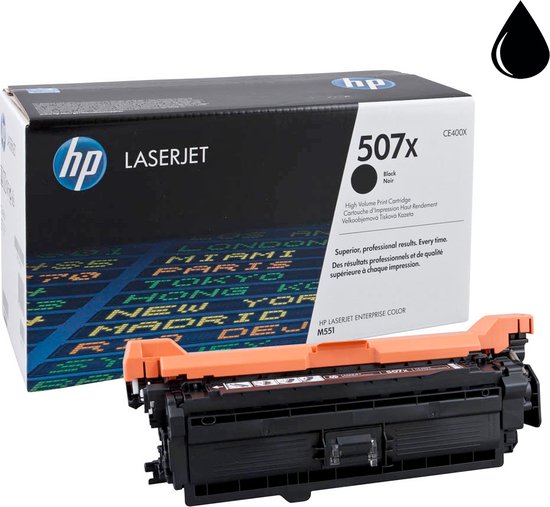 HP 507X - Tonercartridge / Zwart / Hoge Capaciteit | bol
