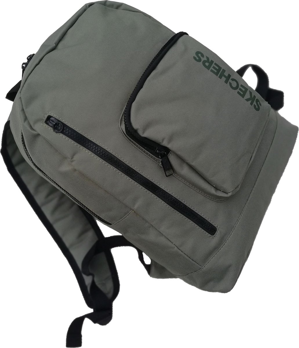 Skechers rugtas - schoolbag - armygreen - waterafstotend - schooltas ...