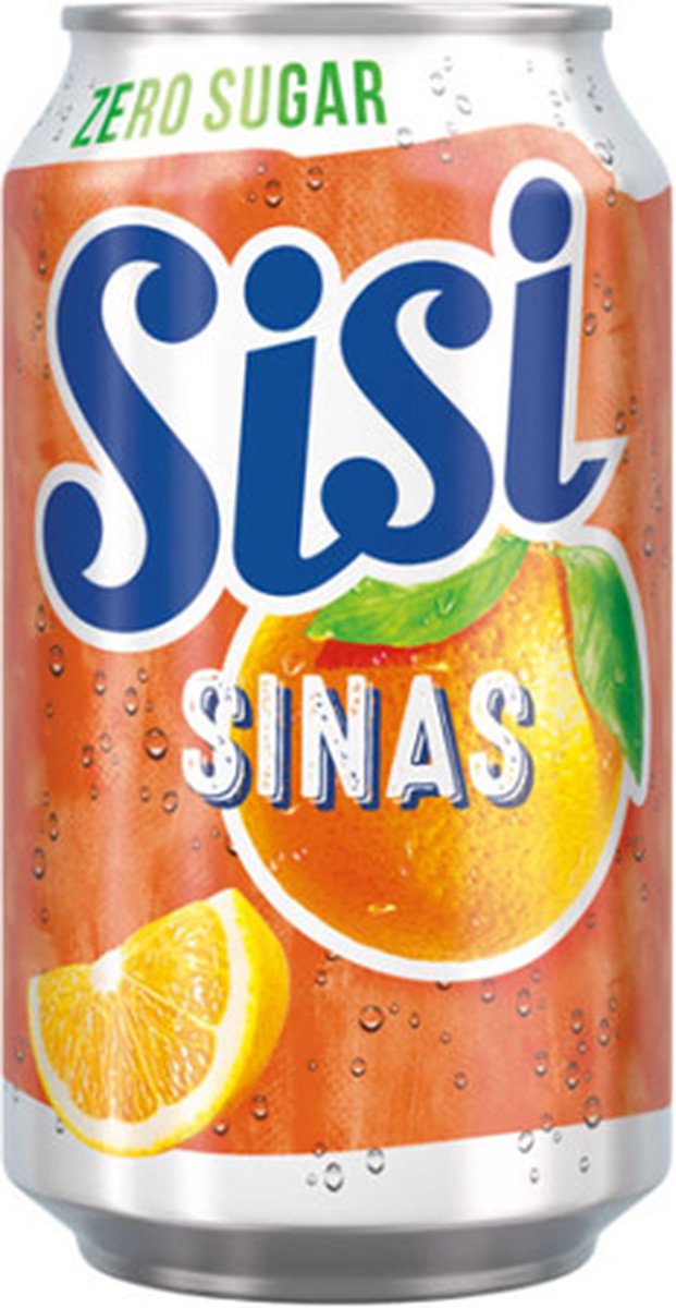 Sisi - Zero Suikervrij - Frisdrank - 24 Blikjes - 330ml - Sisi Zero | bol