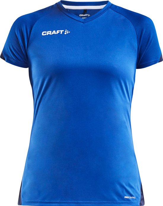 Craft Pro Control Impact SS Tee W 1908229 - Club Cobolt/Navy - L | bol