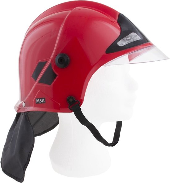 Brandweermannen verkleed helm voor volwassenen - Rode helm ...