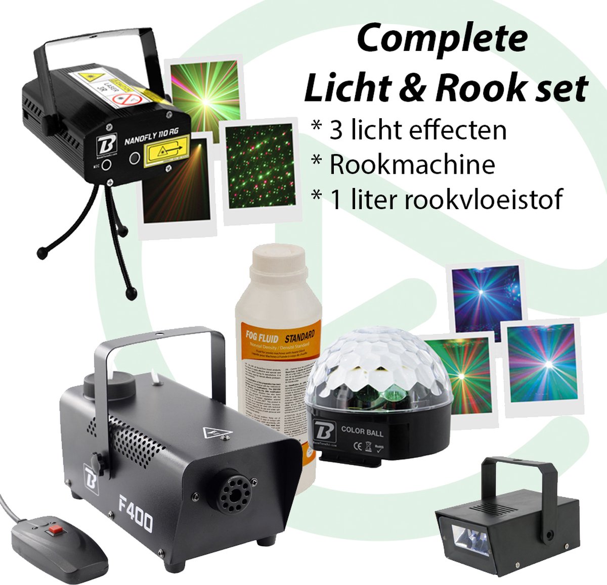 Complete Rook en Licht effect set | bol.com
