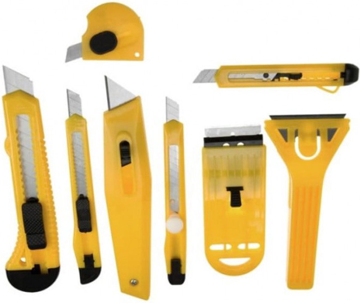 Behang set 8 delig - Behang krabber - Stanley mes - Behangen - Werkmes ...