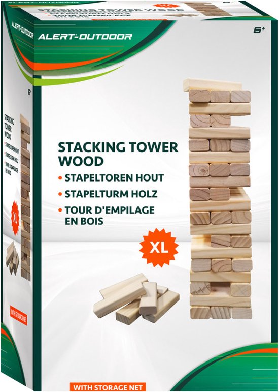 Alert Outdoor XL Houten Stapeltoren | bol