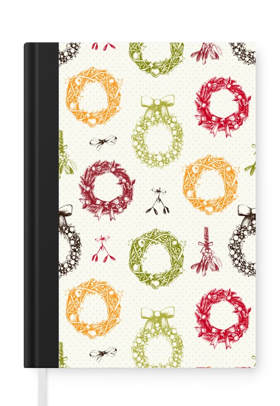 Cahier - Cahier d'écriture - Couronne de Noël - Gui - Arc-en-ciel ...
