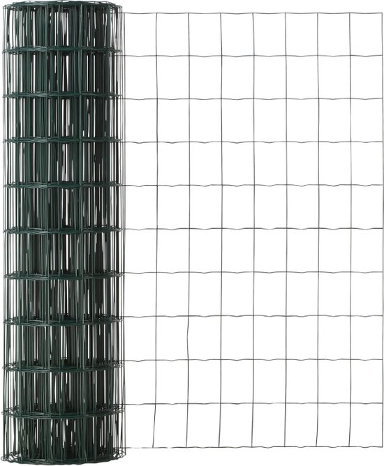 Handson Tuingaas vierkant gaas - geplastificeerd staal - groen - 1m ...