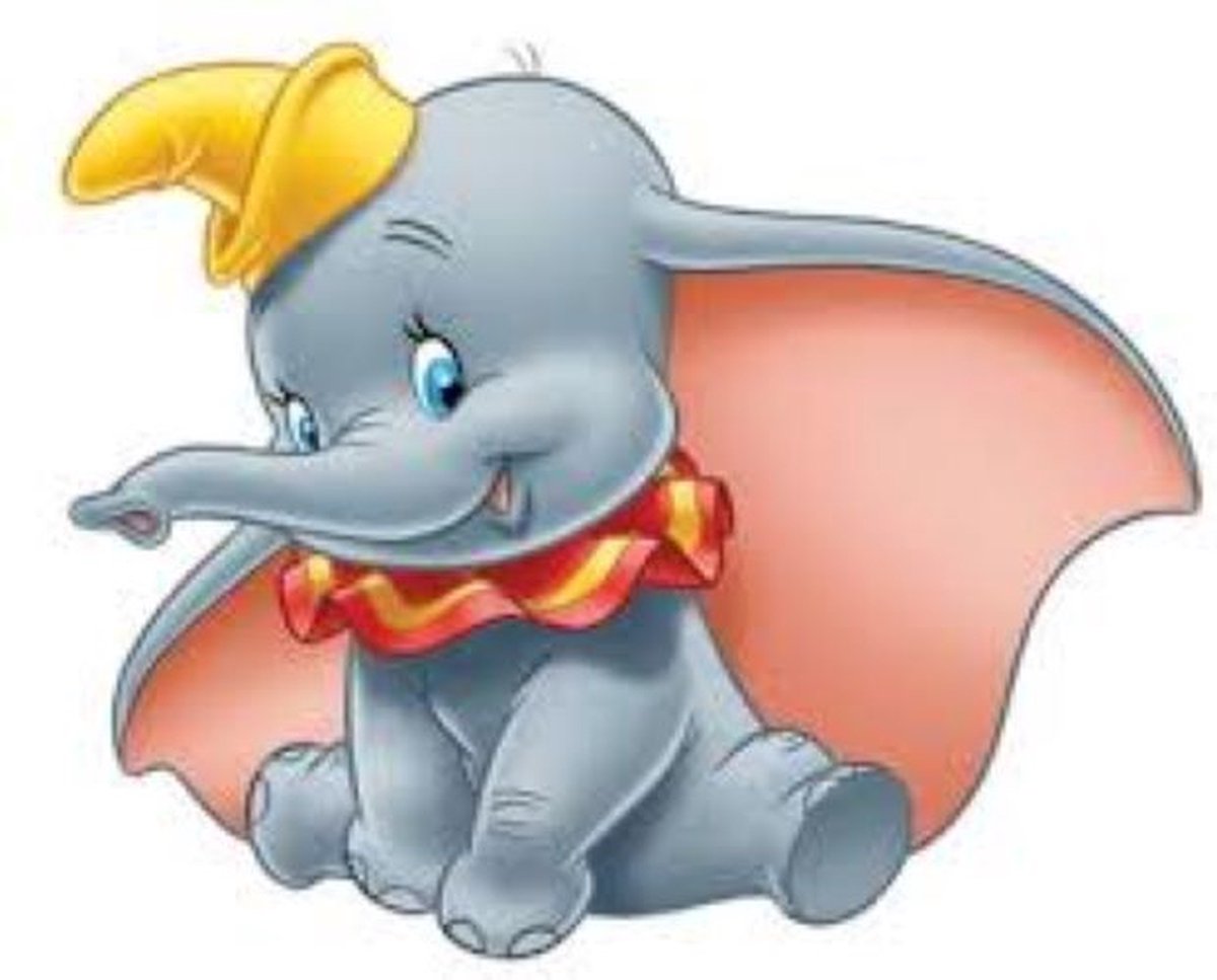 Diamond Painting - Dombo - Disney - 40x50 cm - Vierkante Steentjes ...