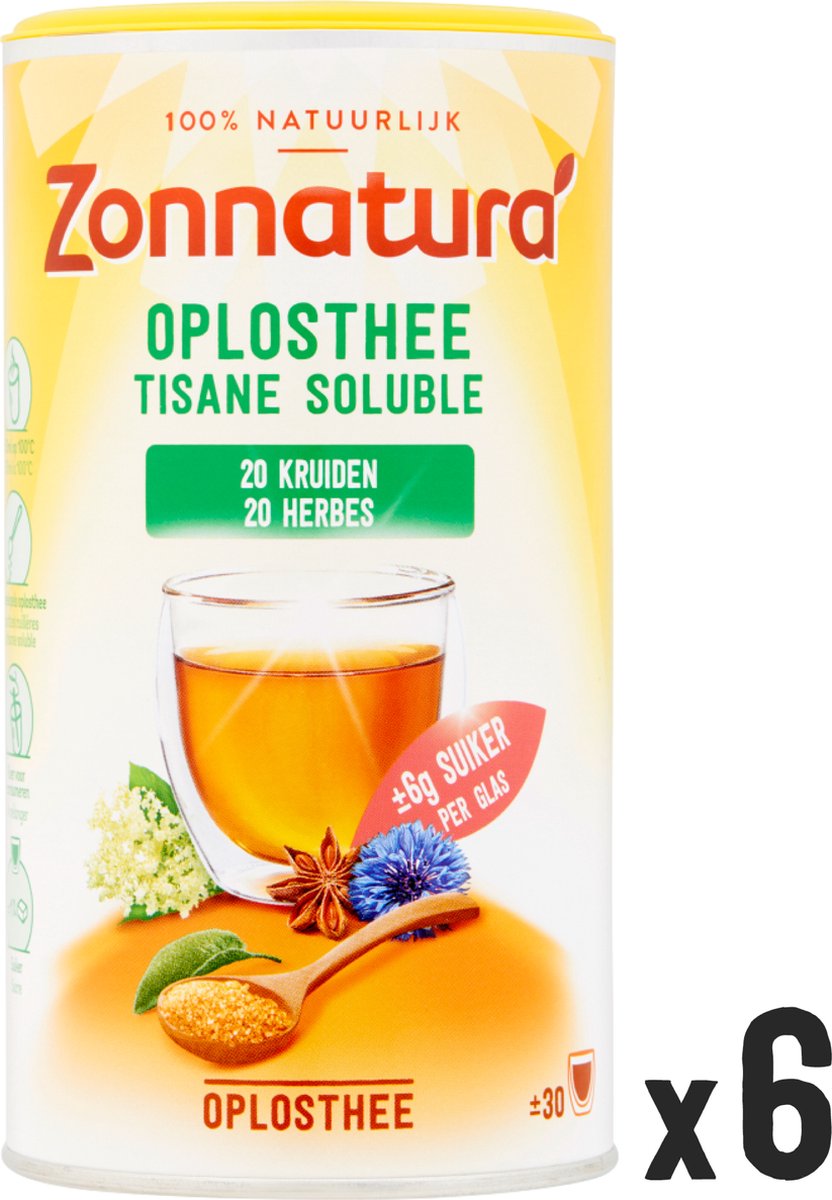 Zonnatura Oplosthee 20 kruiden | bol.com