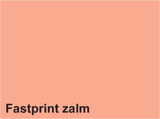 Kopieerpapier Fastprint A4 120gr zalm 250vel | bol.com