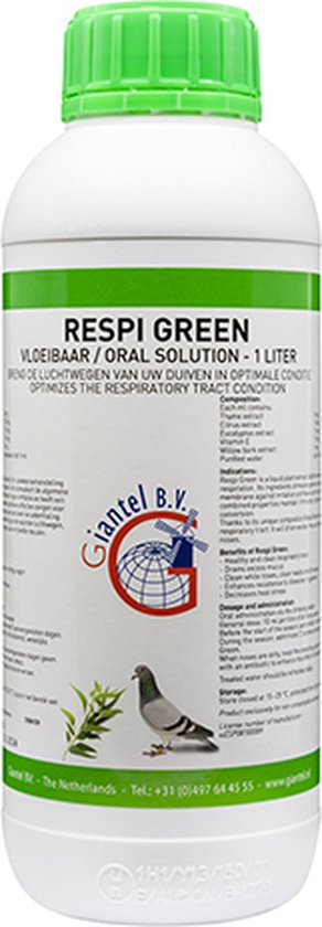 Giantel - Respi Green - 1 Liter | bol