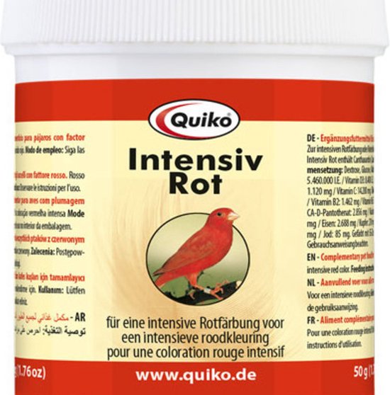 Quiko rood intensief 50 gram | bol