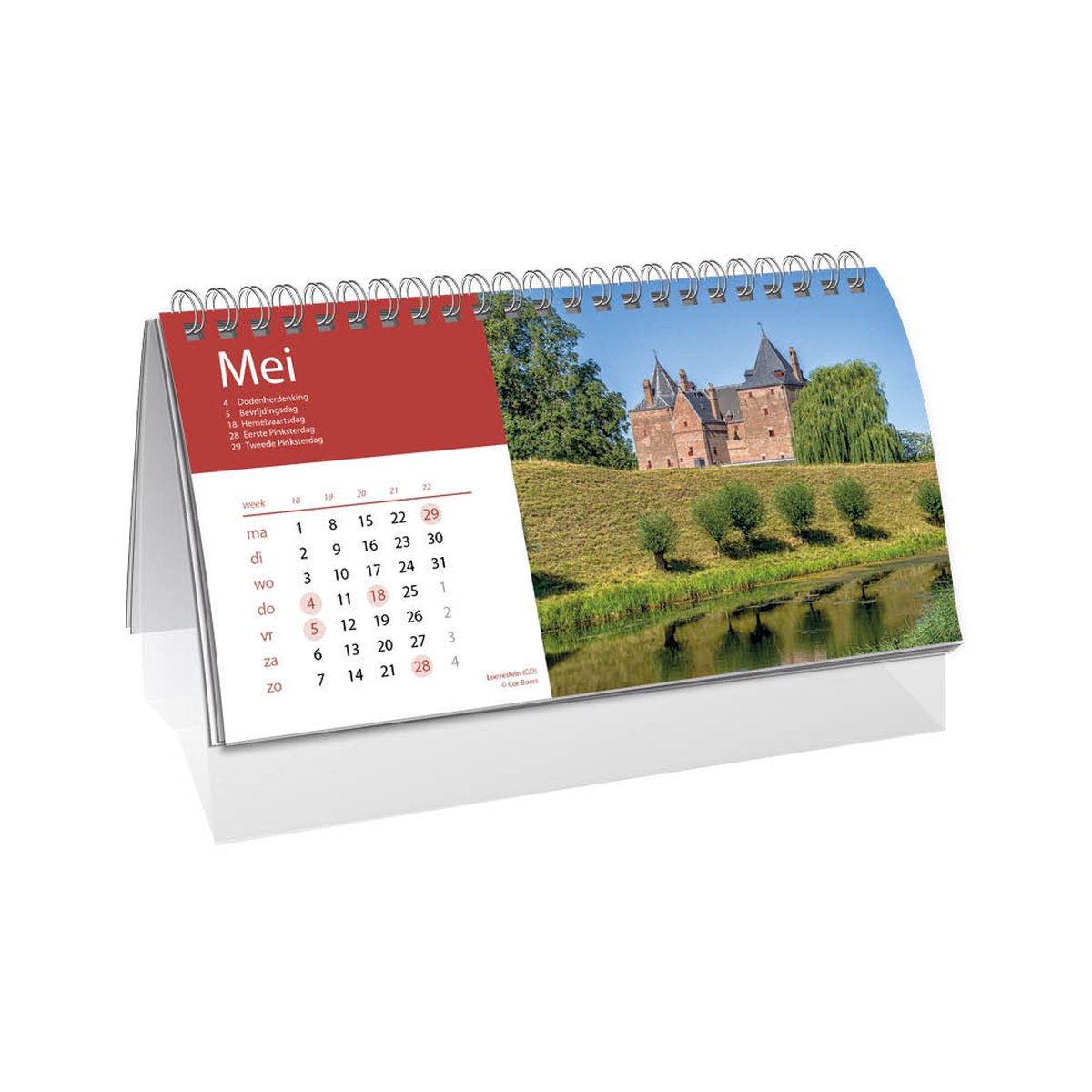 Bureau kalender - 2023 - Nederland - 21x14cm - 2021 | bol.com