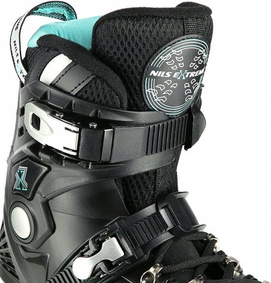 NILS Extreme - inline skates / slalom skeelers - zwart - Maat: 40 ...