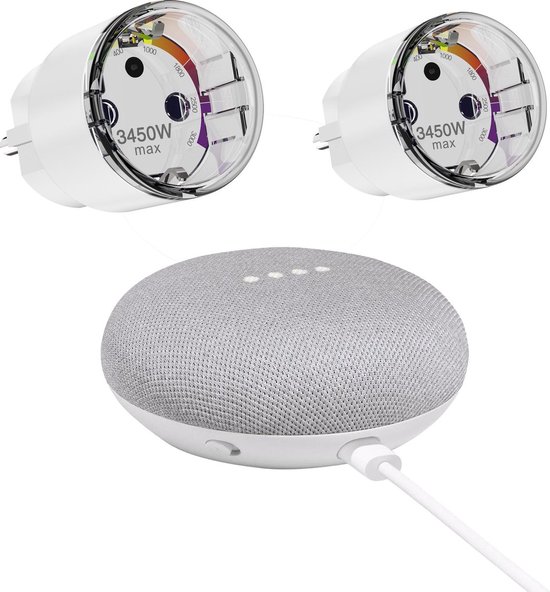 Google home nest mini met 2 smart stekkers - VTV | bol.com