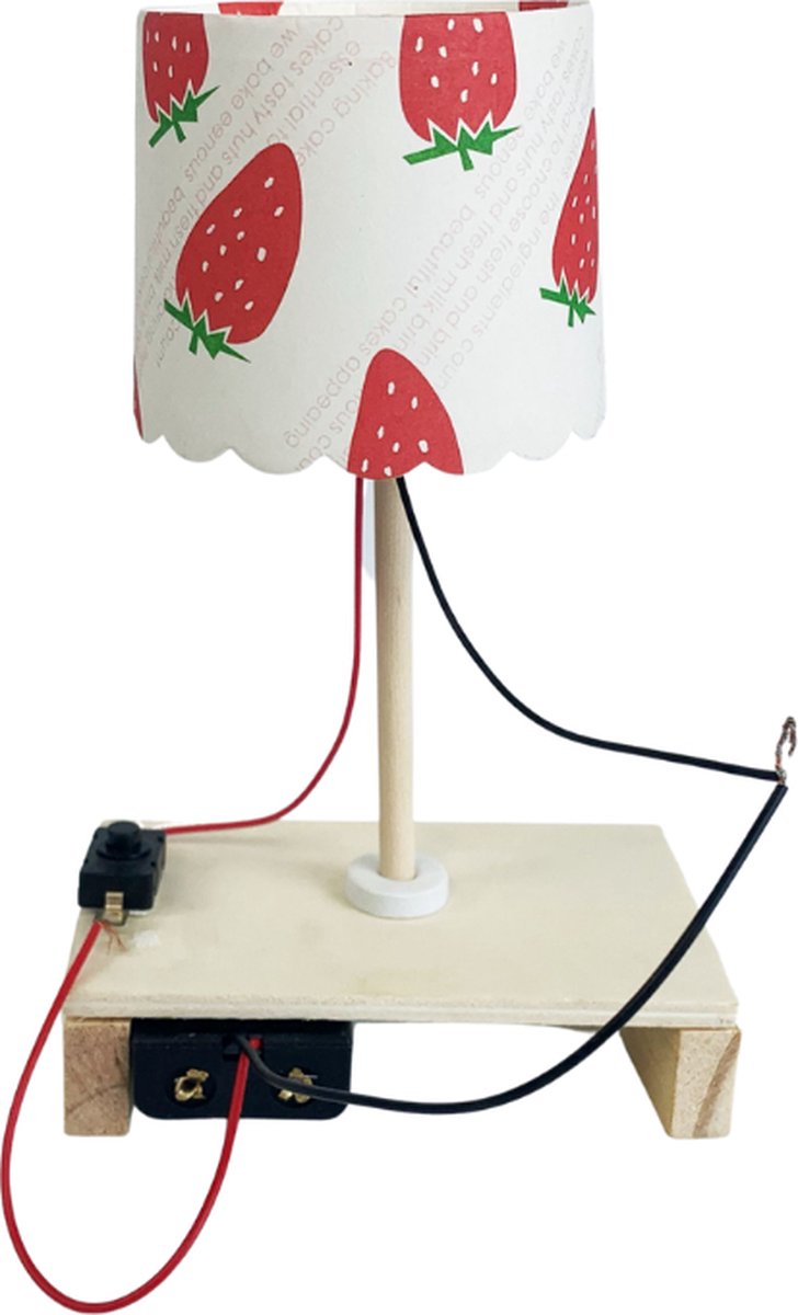 Frabble - Houten Bouwpakket Doe Het Zelf Lampje - Vanaf 4 Jaar ...