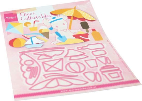 Marianne Design Collectables Snij en Embosstencil - Eline's Strand plezier | bol