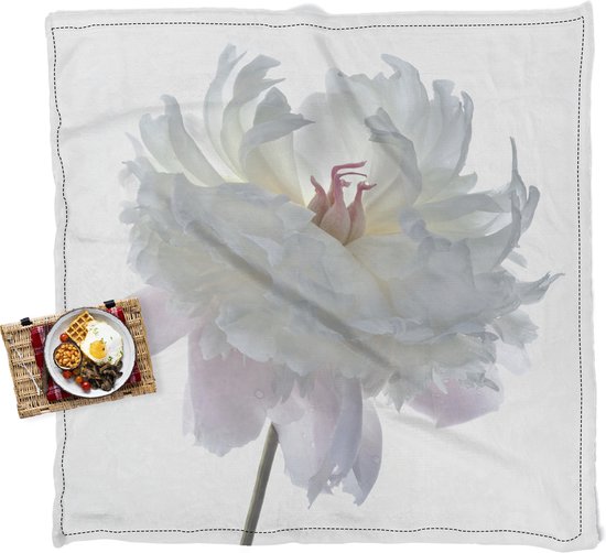 Waterdicht Picknickkleed - Geschikt als Strandlaken / Strandmat - Witte ...