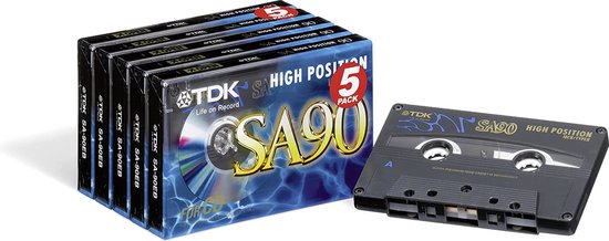 TDK SA90 5-pack | bol