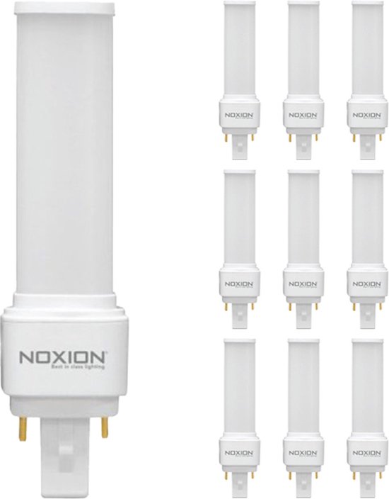 Voordeelpak 10x Noxion Lucent PL-C LED 4.5W 473lm - 830 Warm Wit | Vervangt 9W. | bol